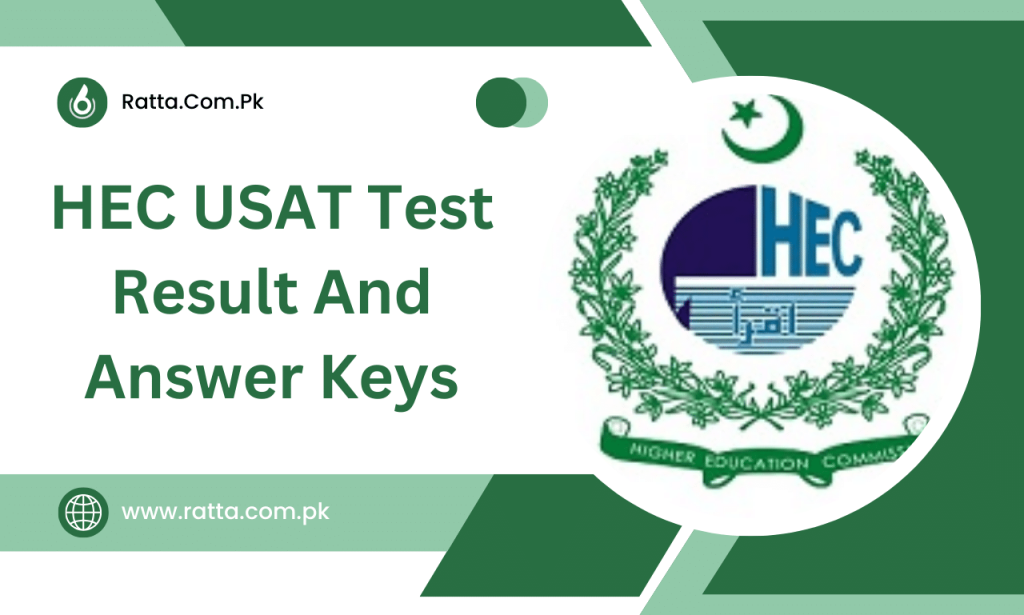 HEC USAT Test Result 2024 Answer Keys Download Online